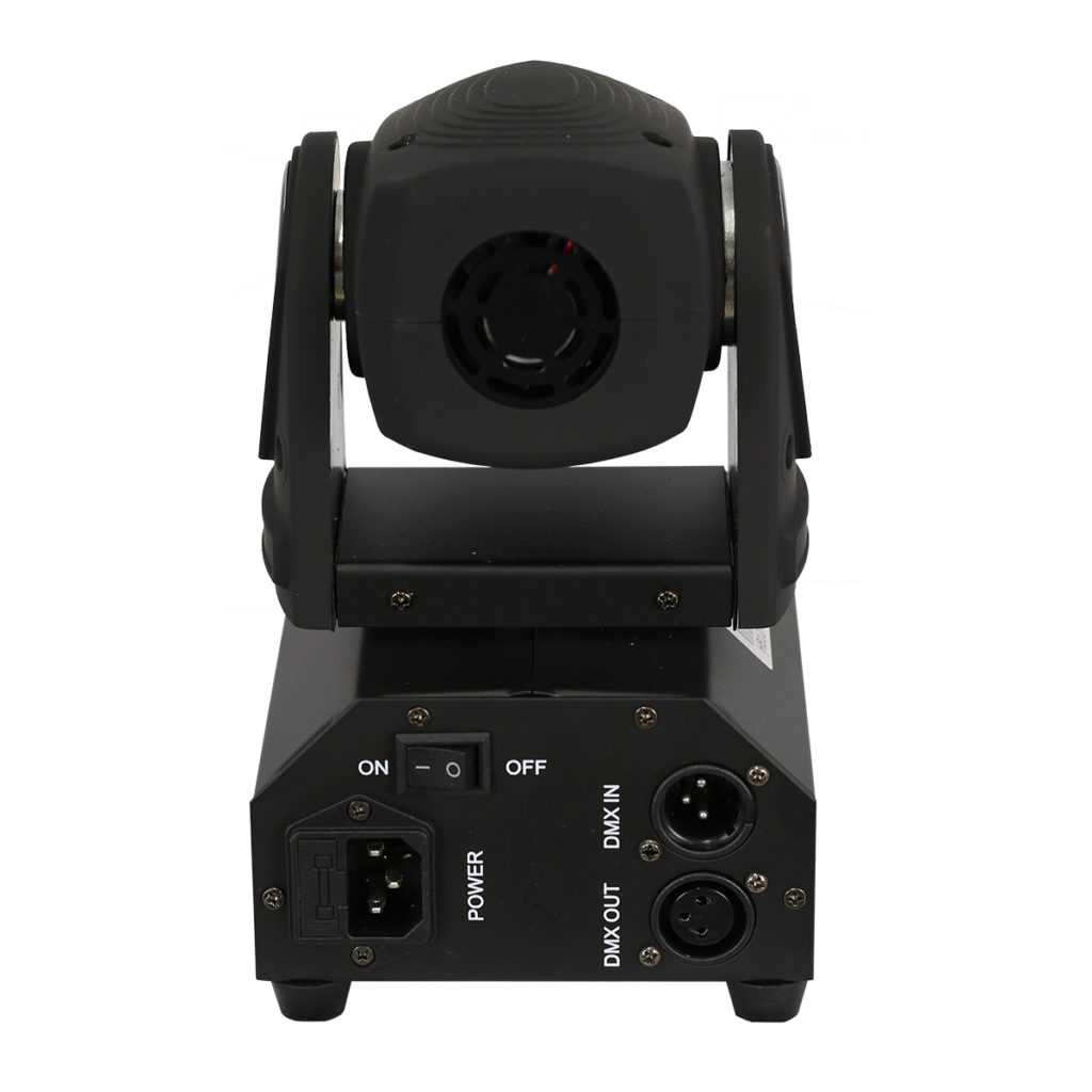 MINI BEAM 12W RGBW ULTRA SPEED HB-12MMB – Mak Audio DJ