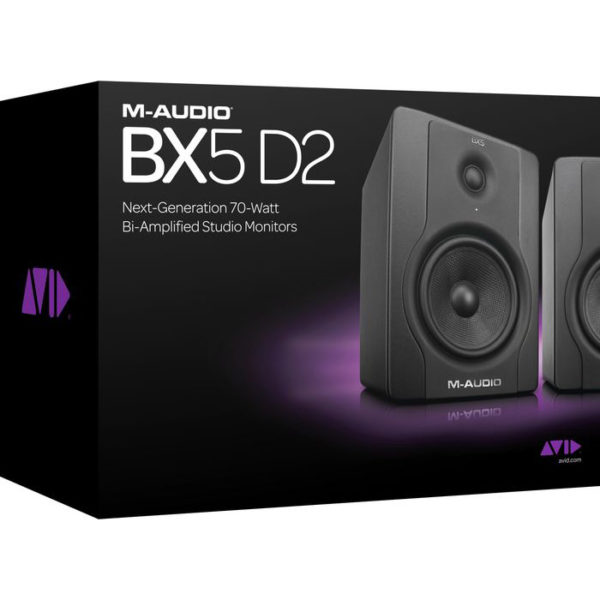 MONITOR M-ÁUDIO BX5 D2 NEXT GENERATION – Mak Audio DJ