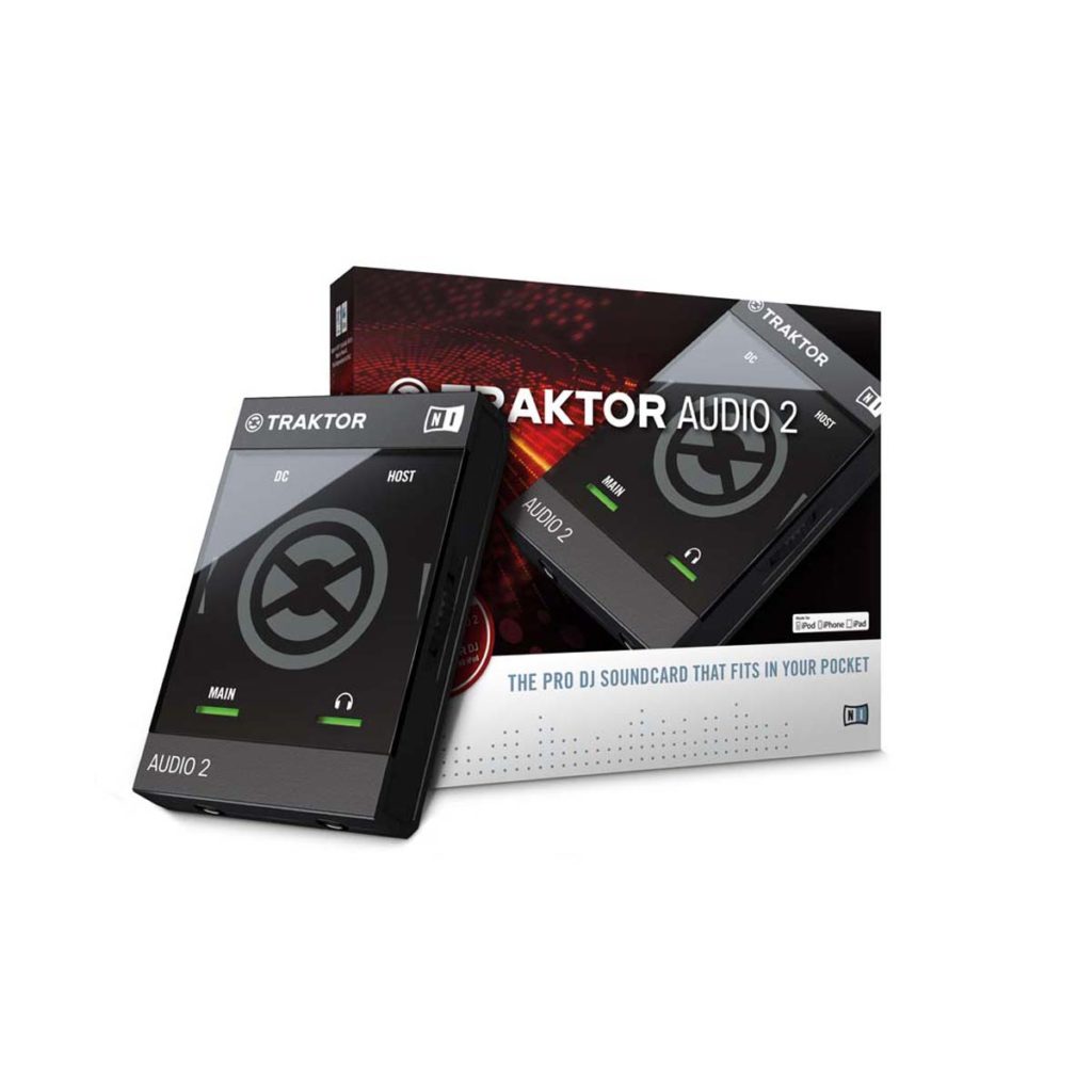 NI TRAKTOR AUDIO 2 MK2 PLACA DE ÁUDIO USB 2 CANAIS – Mak Audio DJ