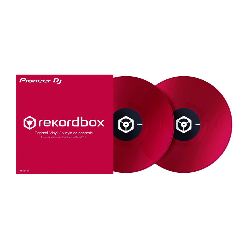 PIONEER TIMECODE DJ DVS RB-VS1-K CONTROL VINYL FOR REKORDBOX DJ RED ...