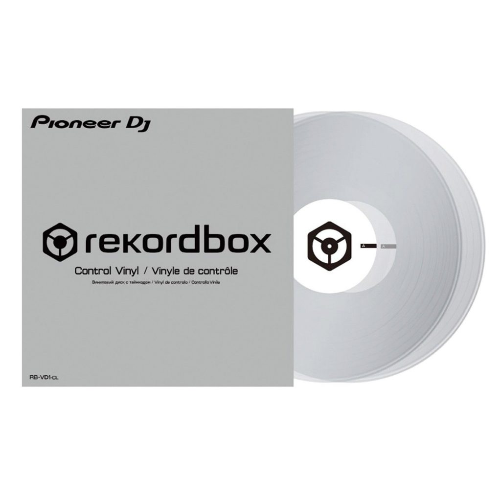 PIONEER TIMECODE DJ DVS RB-VS1-K CONTROL VINYL FOR REKORDBOX DJ CLEAR ...