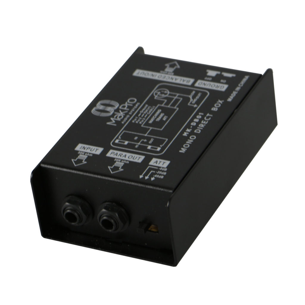 MK-DB01 DIRECT BOX – Mak Audio DJ