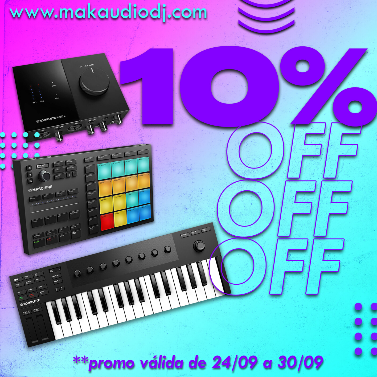 P R O M O –10% OFF– – Mak Audio DJ