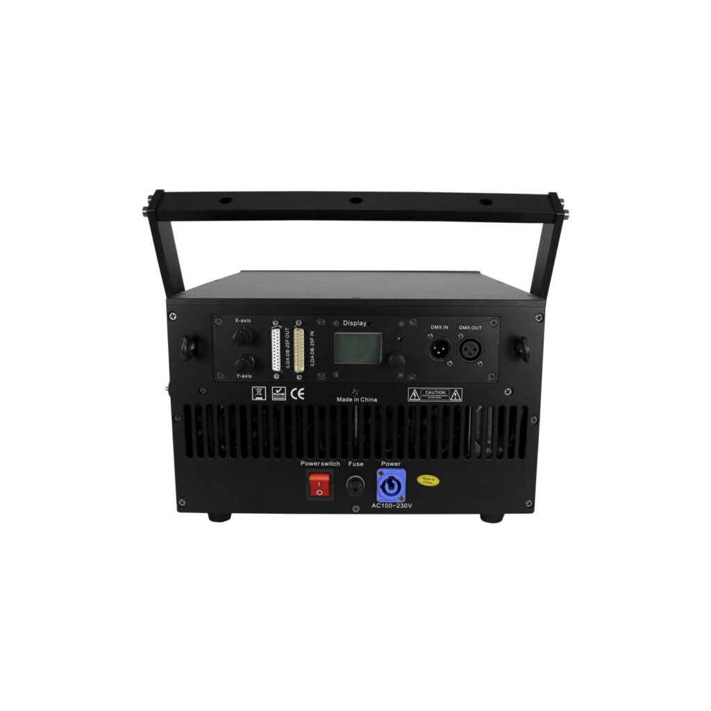 LL-EC20W-RGB LASER SHOW PROFISIONAL GRAFICO ANIMADO ILDA RGB – Mak Audio DJ