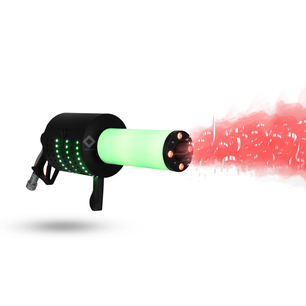 LL-SGC02CM SHOT GUN CONFETTI CO2 LED BAZOOKA – Mak Audio DJ